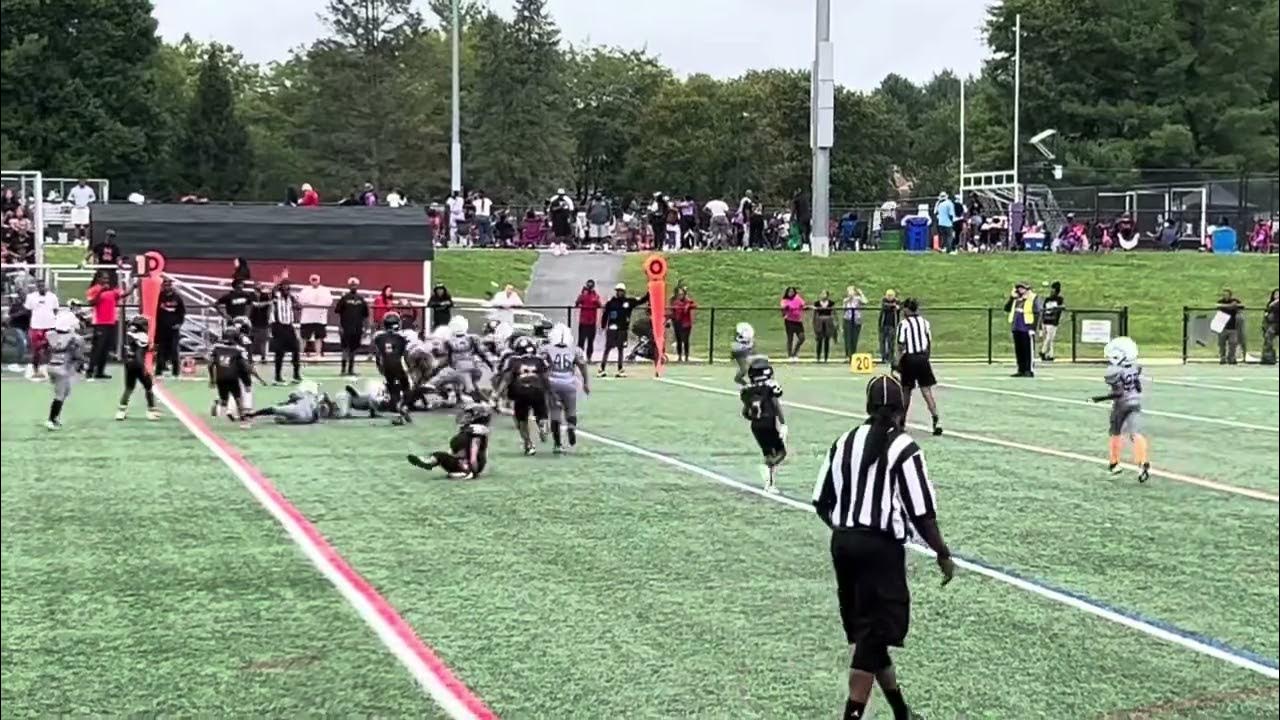 Pikesville wildcats 8u American Mason Gunn #RB - YouTube