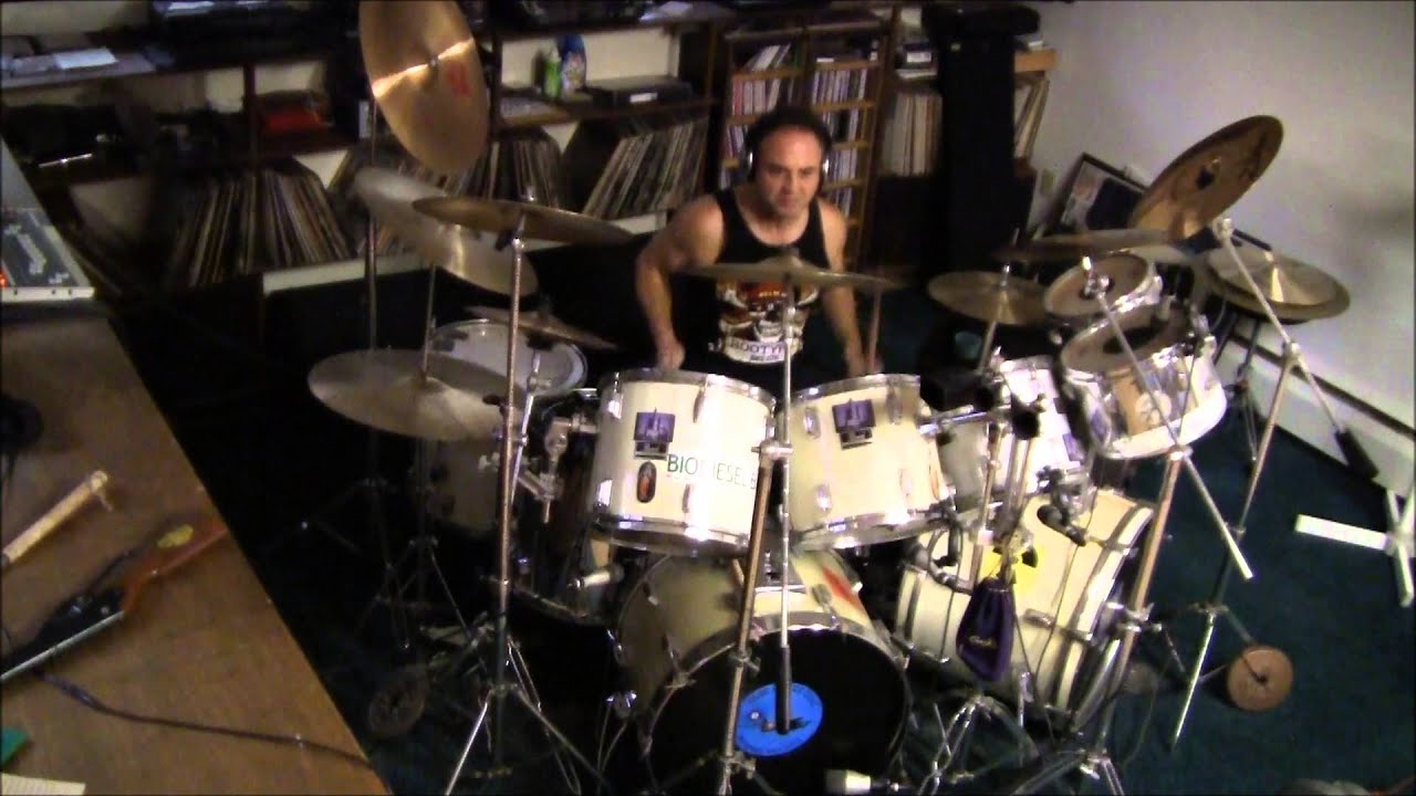 Foreigner * Double Vision * drum cover double bass drum beat example ...