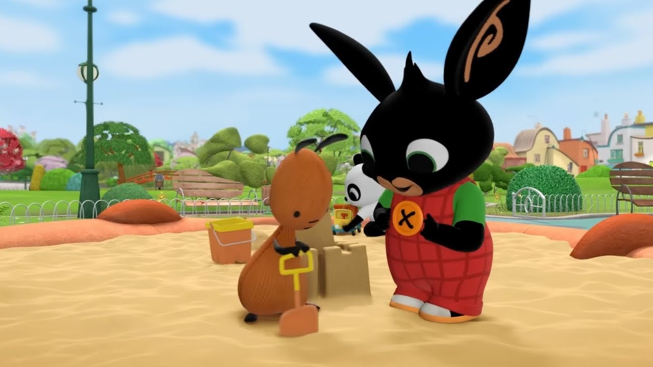 Sand Castle (4) | Bing and Pando #bingpuzzle #bing - YouTube