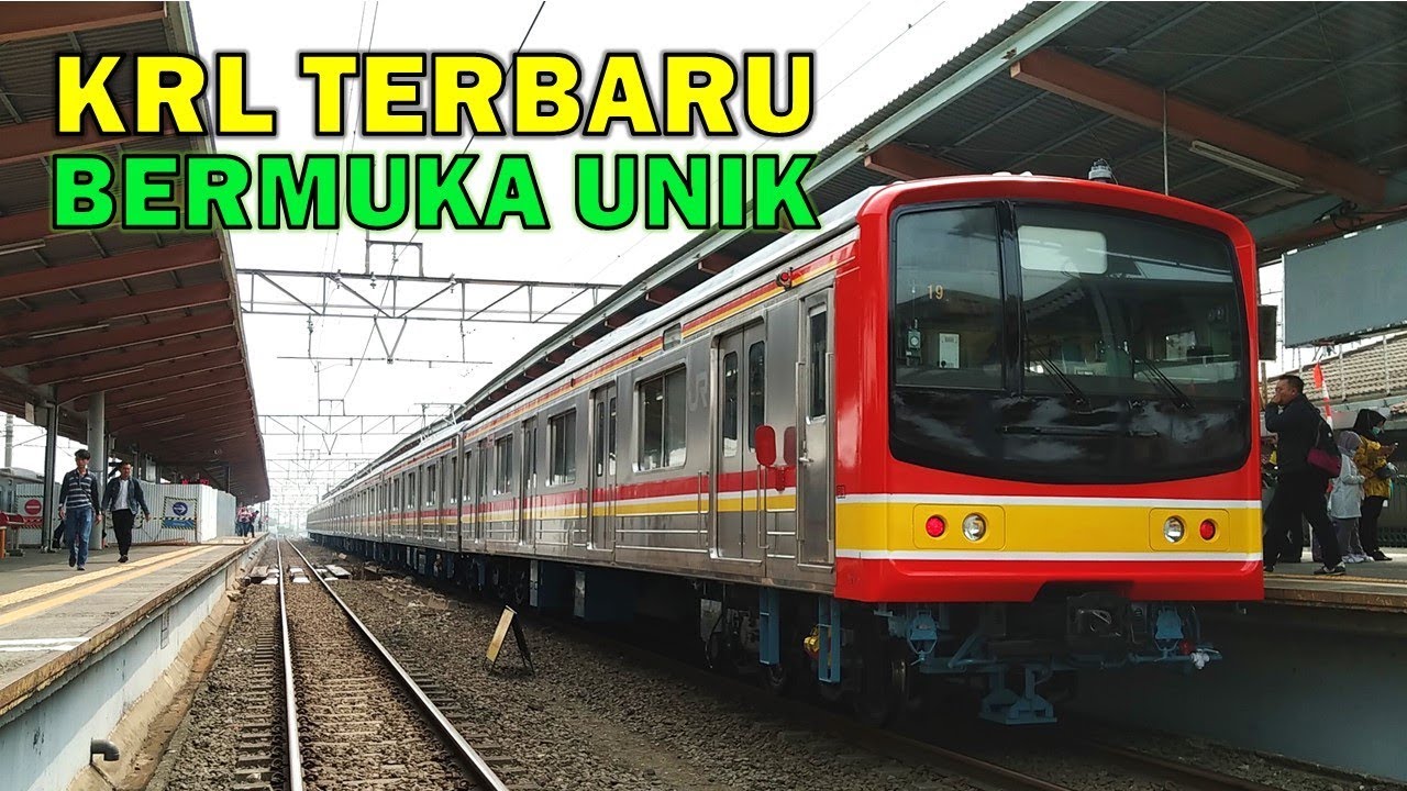 MUKANYA KOK BEDA ??!! Test Run JR 205 "MARCHEN" (JR 205-148F) KRL BARU ...