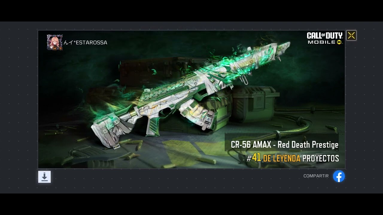 Arma legendaria cod mobile - YouTube