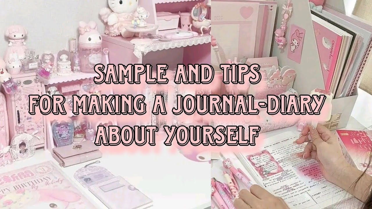 10 tips & Sample Ideas for Journal/Diary | How to make journal about ...