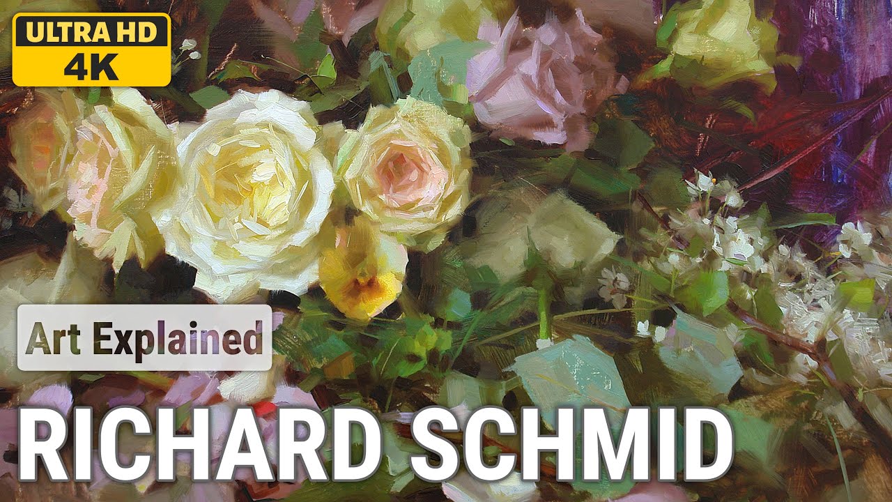 Richard Schmid: A collection of 10 oil paintings with title and year ...