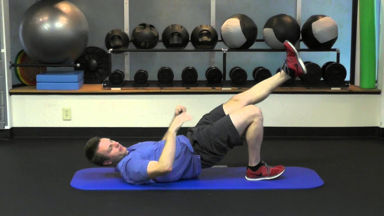Single leg bridge: improving glute function and strength - YouTube