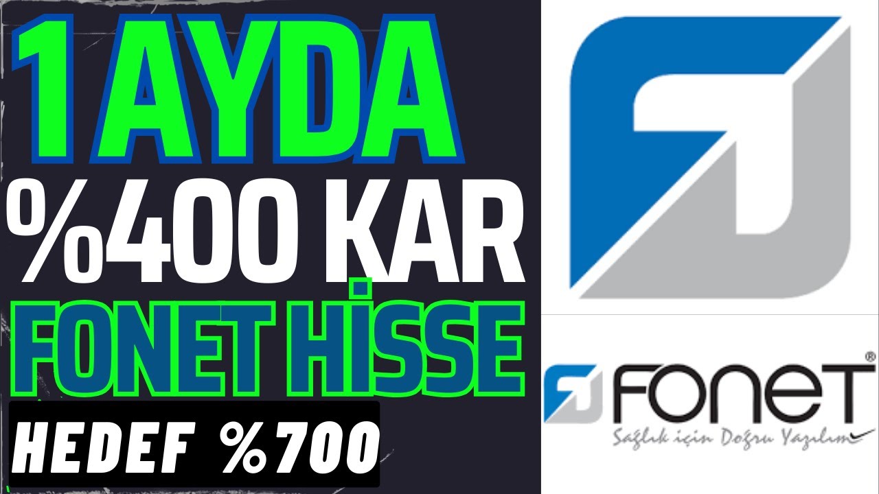 FONET HİSSE % 400 KAR ! FONET BİLGİ TEKNOLOJİLERİ-FONET HİSSE ANALİZ ...