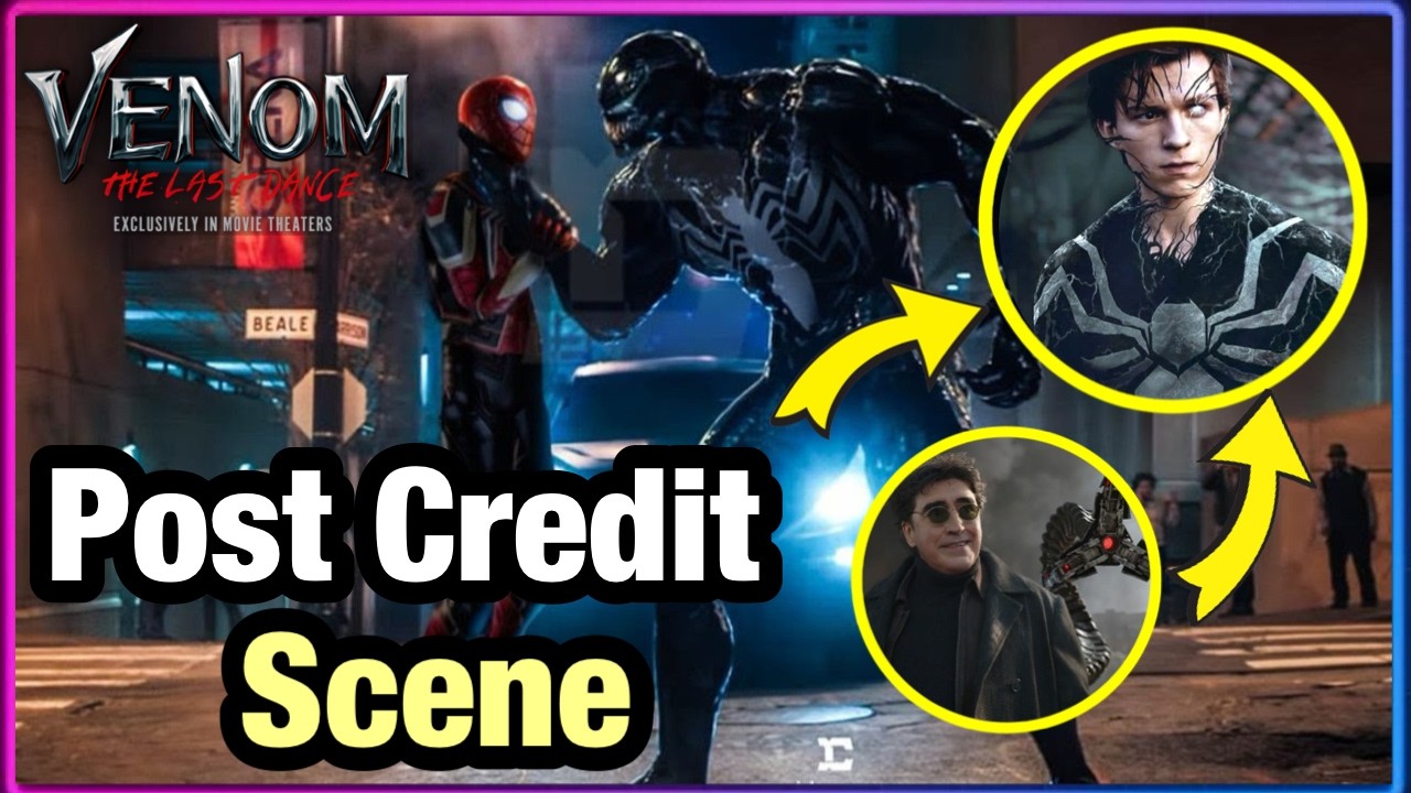 Venom 3 Last Dance Post Credit Scene Breakdown Explained Leaks - YouTube