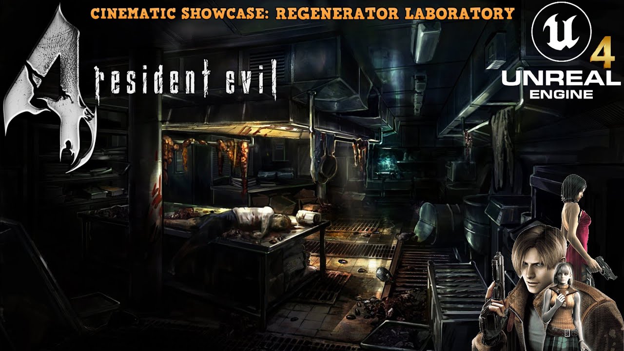Resident Evil 4 Remake || Unreal Engine 4 REGENERATOR LABORATORY ...