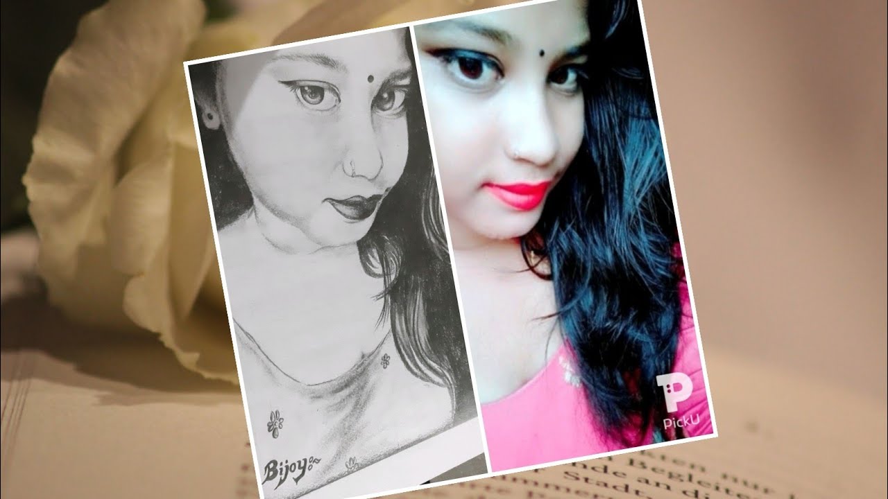 How to draw face using grid method from mobile,graph painting - YouTube