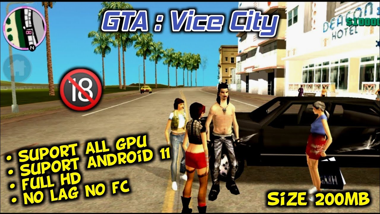 GTA Vice City Android | Support All GPU - YouTube