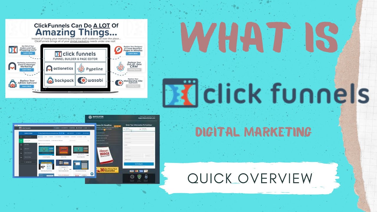 Clickfunnel Demo and Overview - YouTube