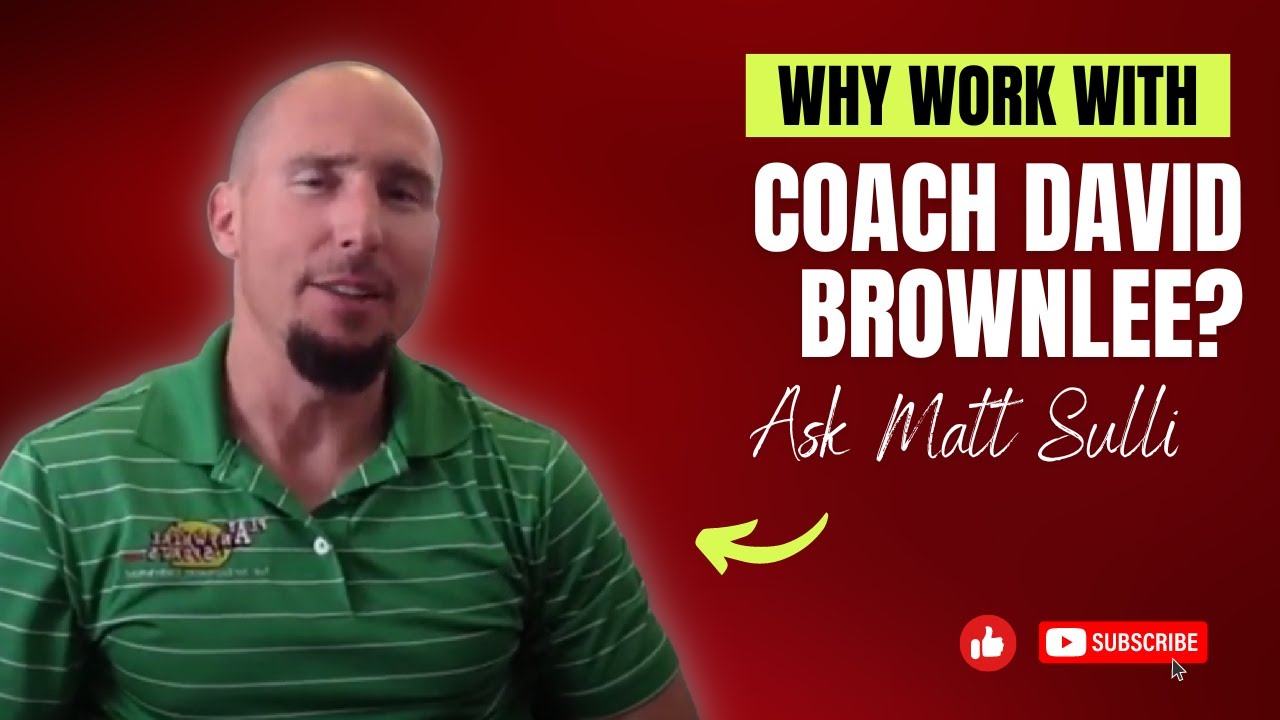 Why work with Coach David Brownlee? Ask Matt Sulli - YouTube
