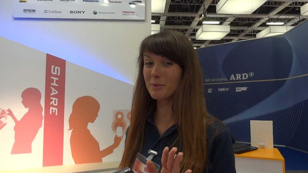 IFA 2011 - TransferJet - Sharing Photos - YouTube