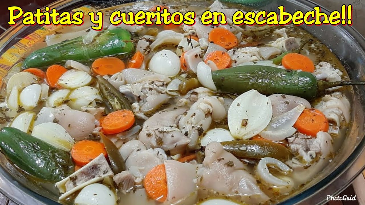 Patitas y cueritos curtidos!! - YouTube
