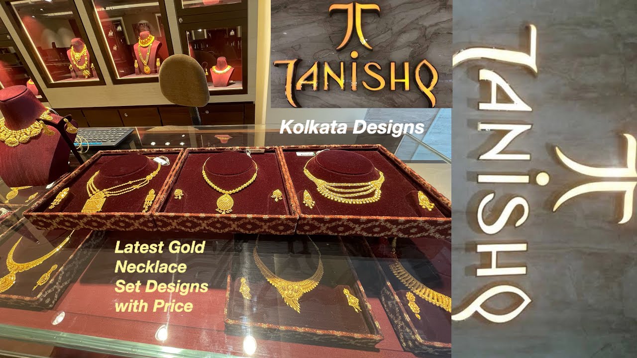 Latest Gold Necklace Set Designs with Price | Kolkata Design Gold ...