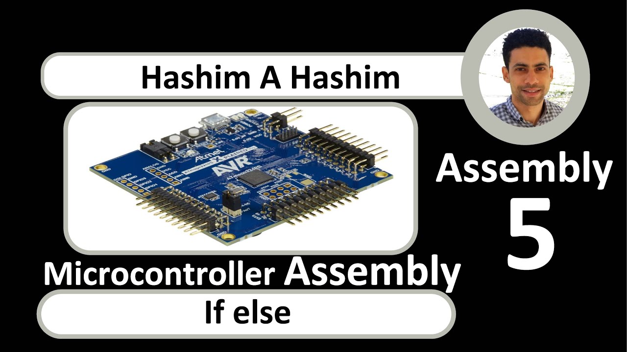 Assembly Microcontroller AVR 5 If else conditional statement ...