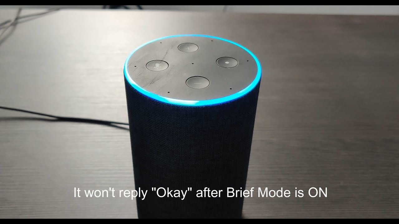 Alexa - How to turn ON and Off Brief mode (2 methods) - YouTube