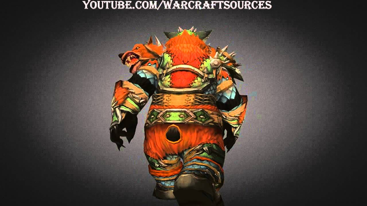 Pandaren Hunter Challenge Mode Set - Howling Beast Armor - YouTube