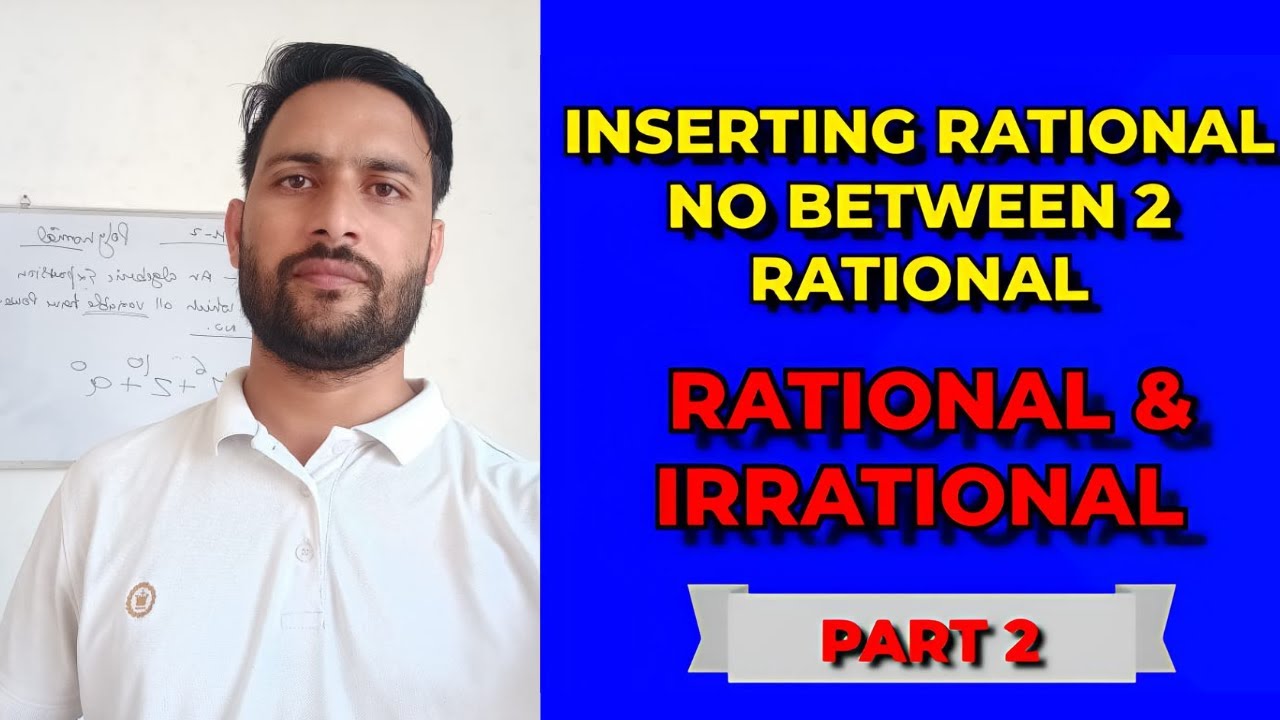 Inserting Rational No Between 2 Rational No #maths - YouTube