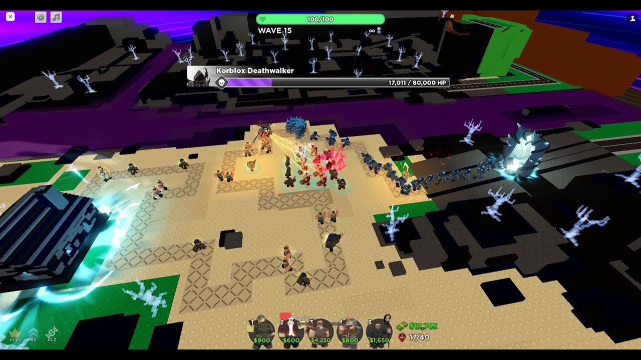 Tower Defense Simulator: The Hunt Hard mode Boss - YouTube