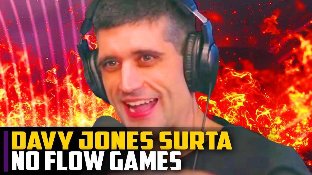 Davy Jones SURTA no FLOW GAMES - YouTube