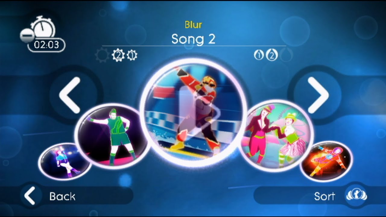 Just Dance 2 Extra Songs Song 2 5 Stars - YouTube