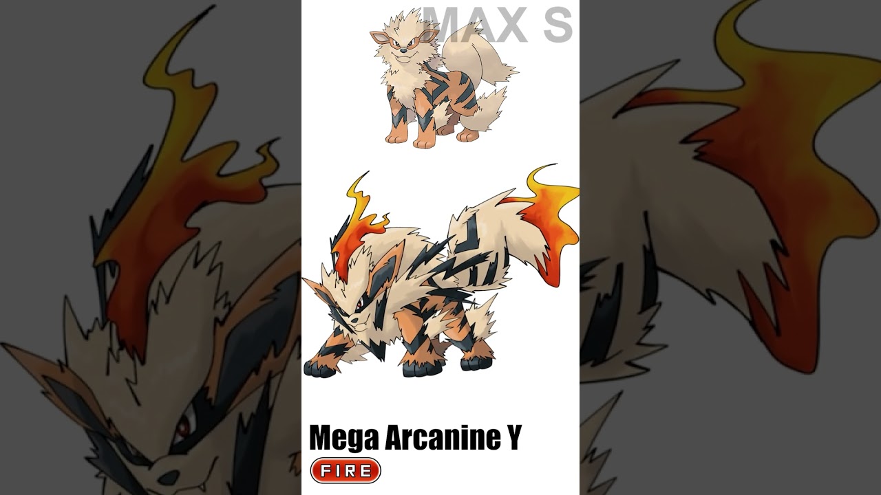 Mega Arcanine Pokemon