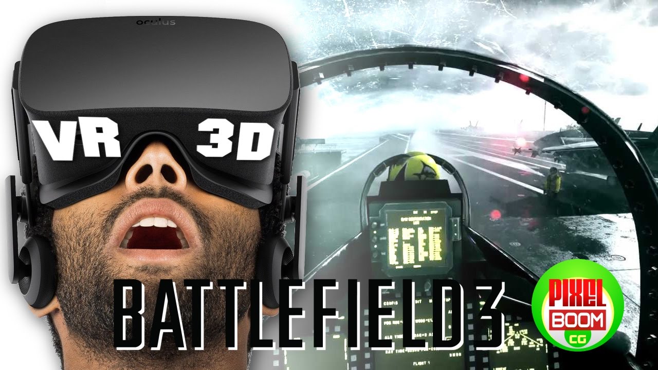 BATTLEFIELD 3 - VR VIDEO 3D SBS F18 Hornet Full Mission JET FIGHTER VR ...