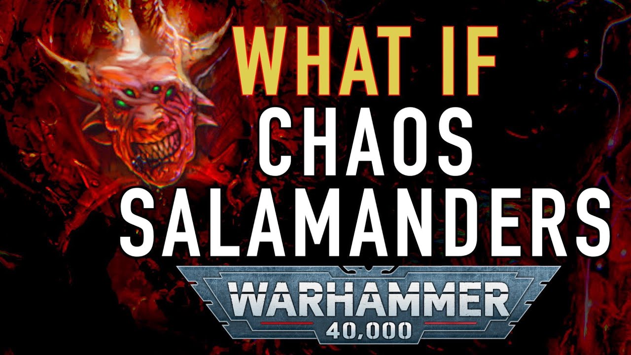 40 Facts and Lore on Chaos Salamanders in Warhammer 40K Which Chaos God ...