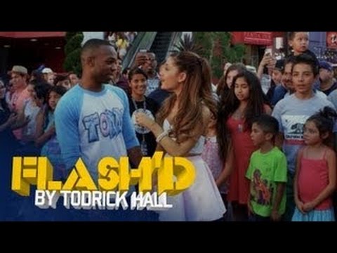 Ariana Grande gets Flash'd by Todrick Hall!