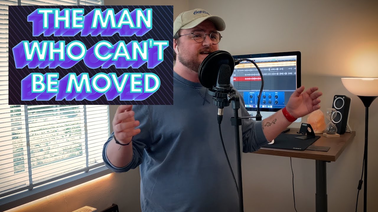 The Man Who Can't Be Moved - The Script | Cover by Jacob Blackburn ...