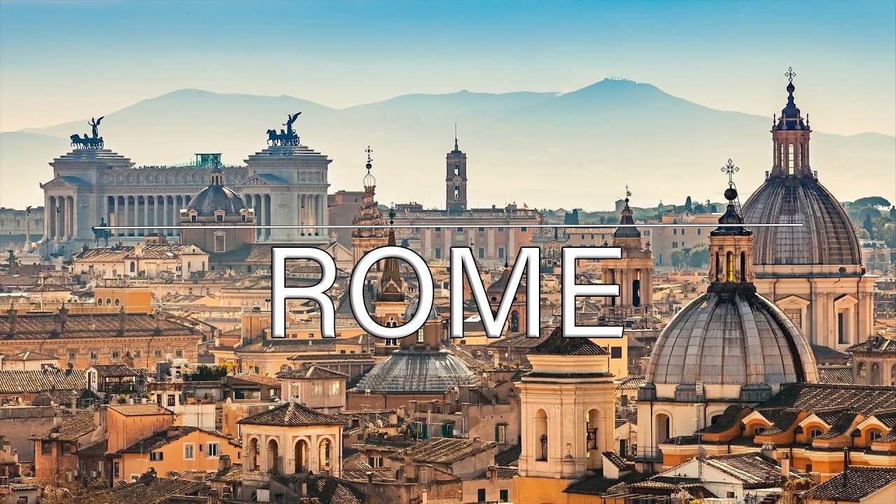 ROME from Above | Aerial View - by Drone (4k) - YouTube