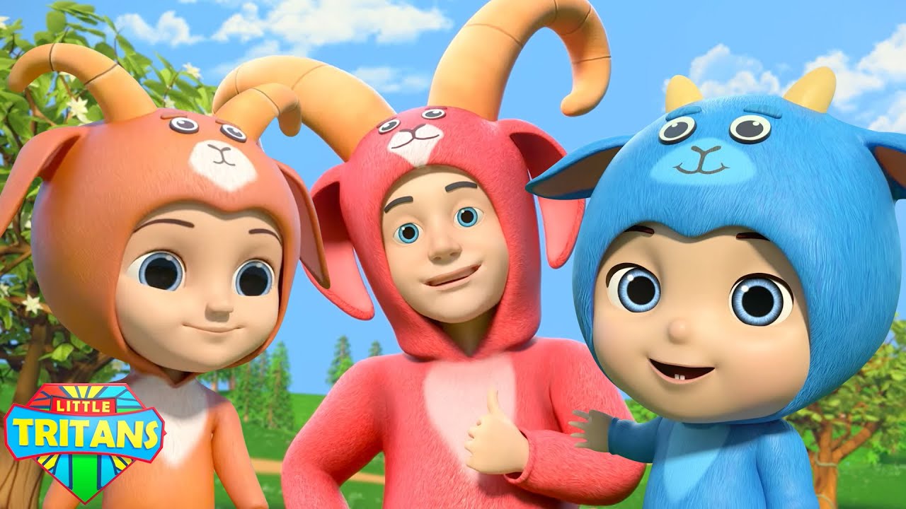 Tre billy Capra Gruff Storia Aimata per Bambini In Italiano - YouTube