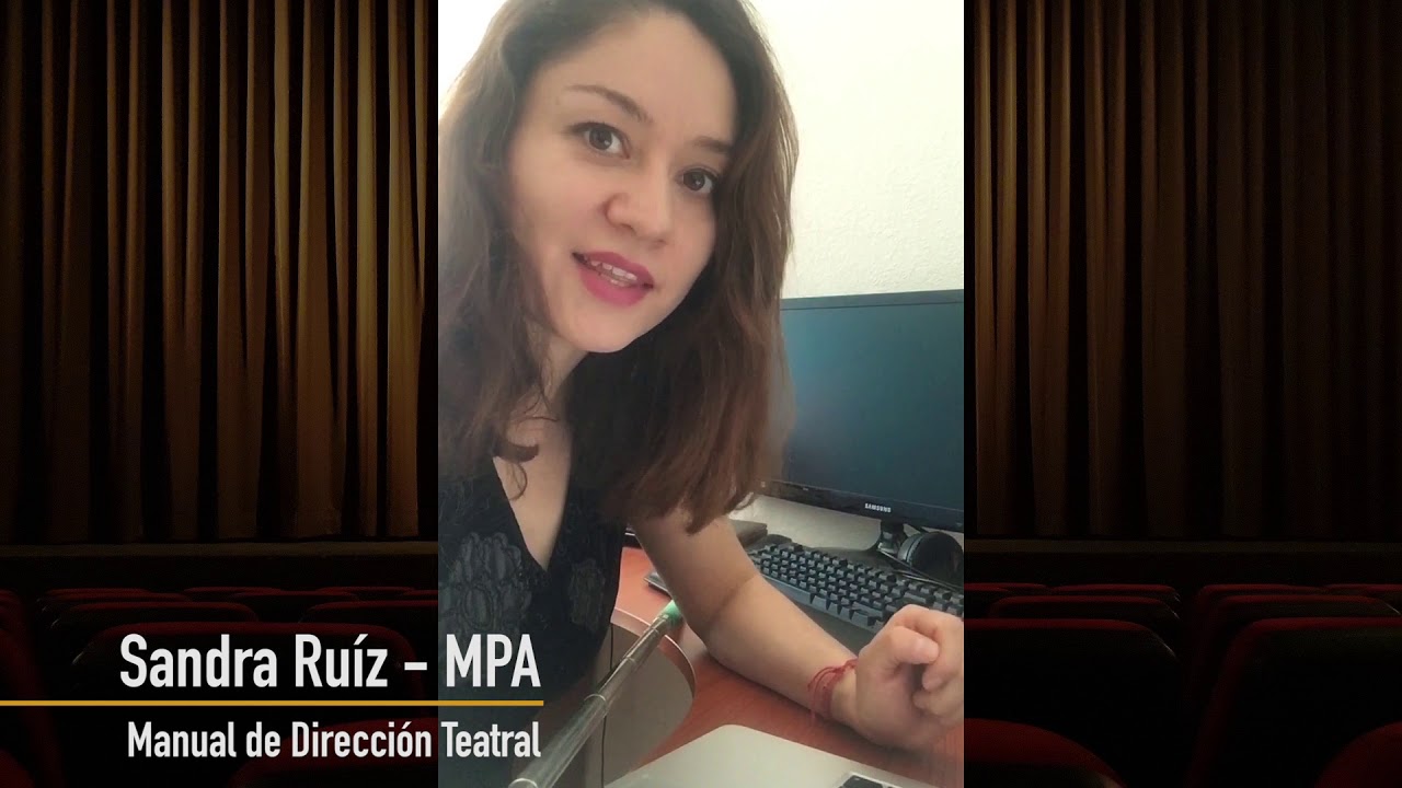 Sandra Ruíz • Opción Teatro - YouTube