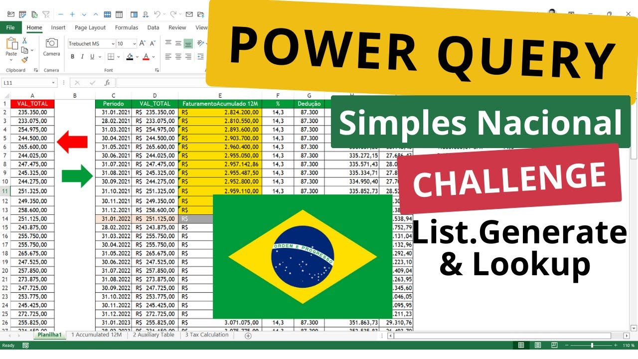 Mastering Power Query: List.Generate & Lookups Explained - YouTube