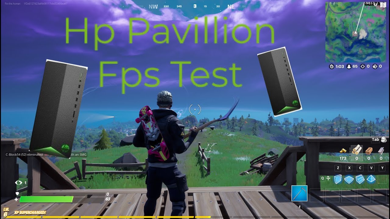 Hp pavillion - Fortnite Fps Test! - YouTube