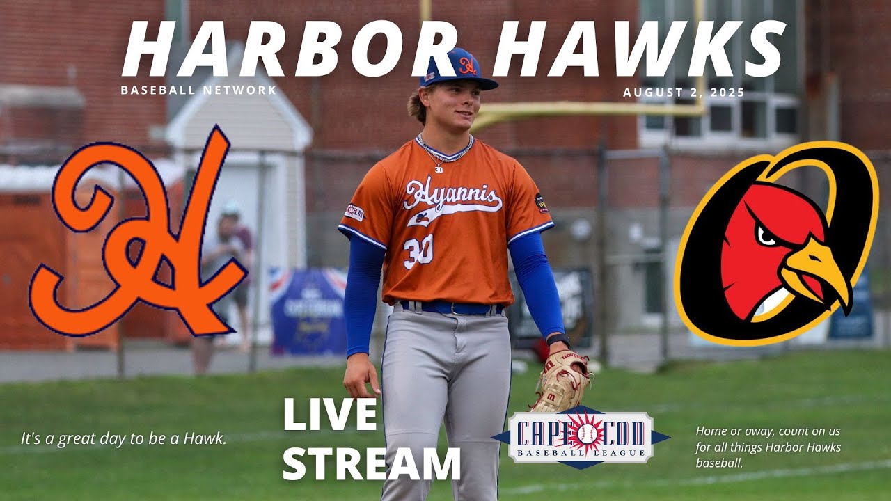 LIVE CAPE COD LEAGUE BASEBALL: Hyannis Harbor Hawks @ Orleans Firebirds ...
