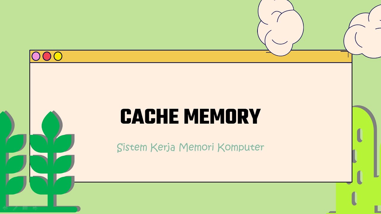 CACHE MEMORY- PRINSIP KERJA MEMORI KOMPUTER - YouTube