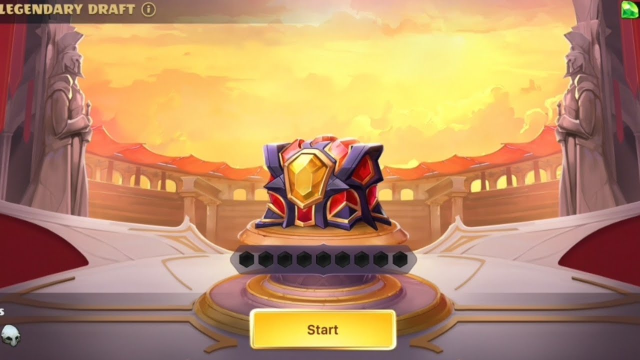 Legendary draft / one more try - YouTube