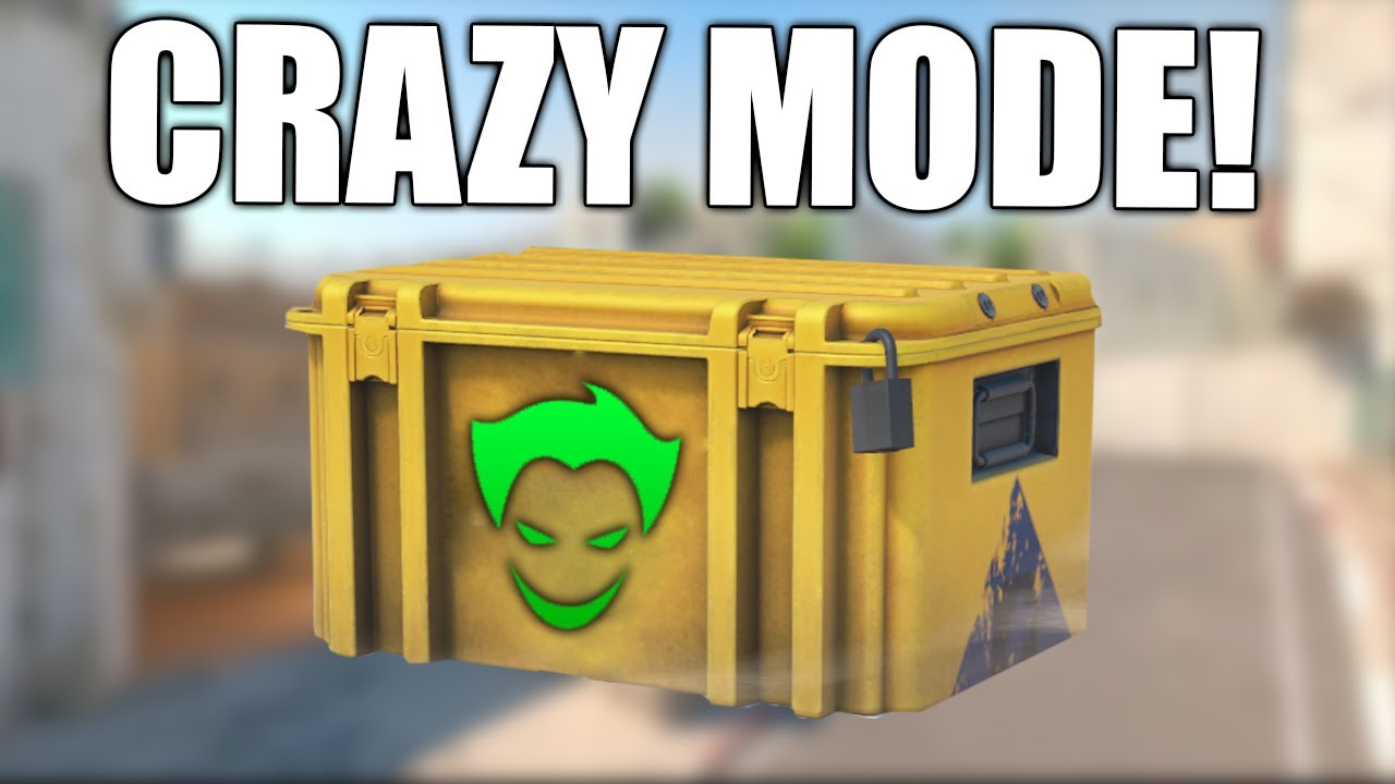 I accidently used CRAZY MODE and this happened... (SkinClub Case ...