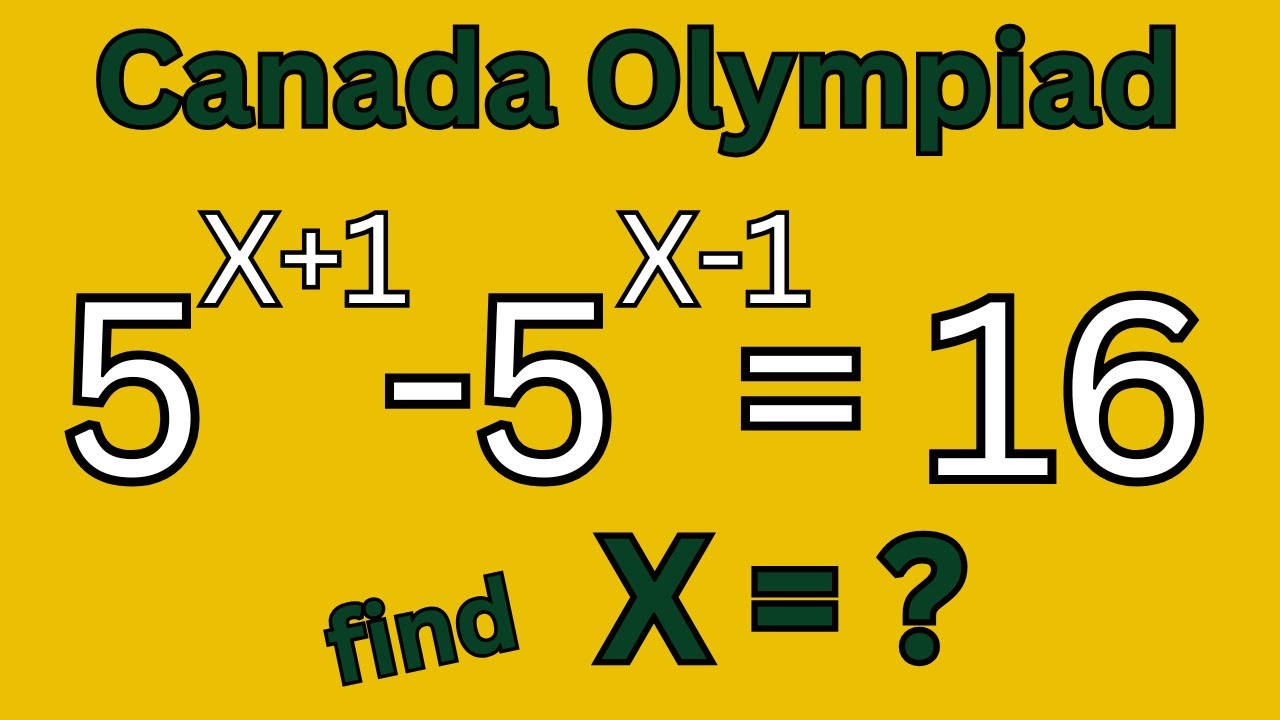 Canada Math Olympiad | A Challenging Algebra Problem Solved! Find the ...