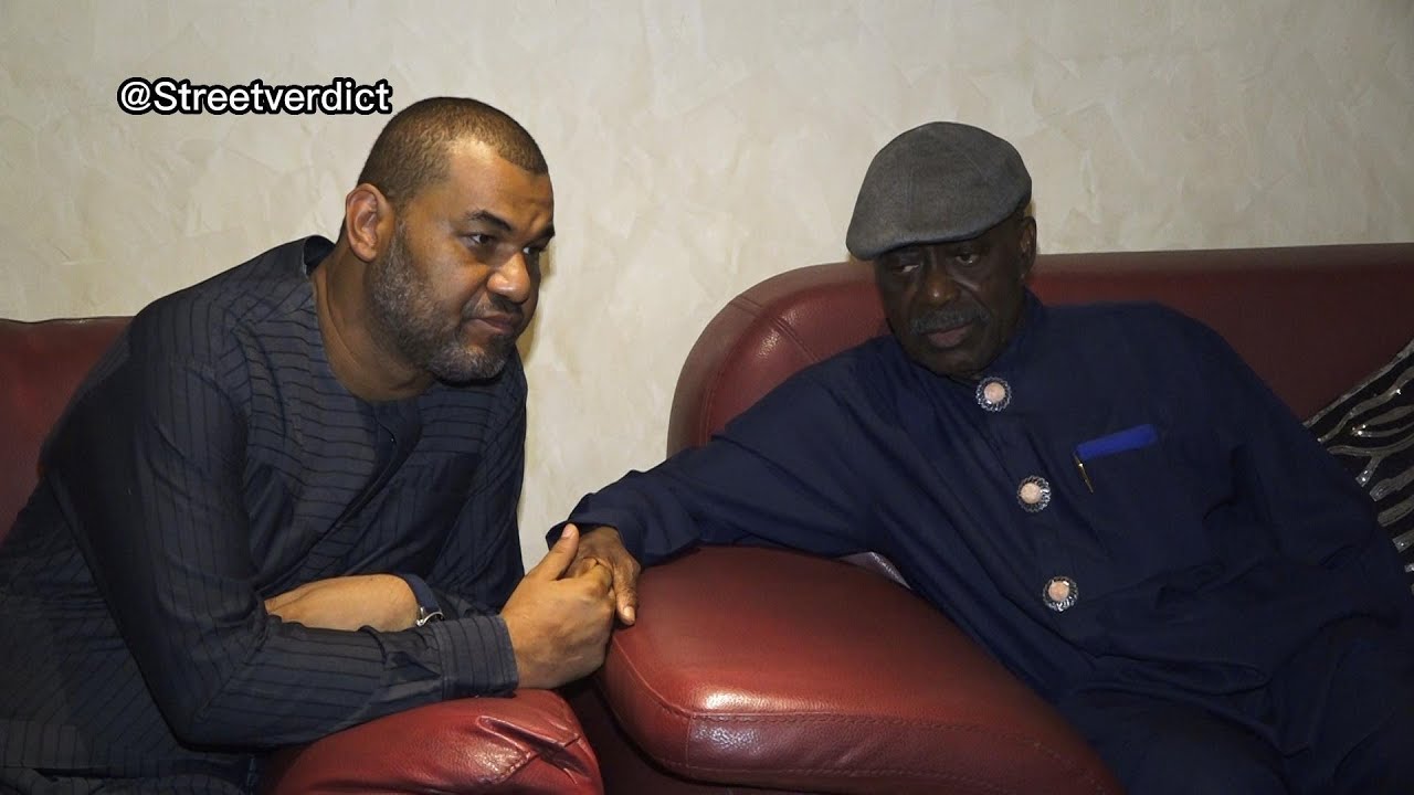 Peter Odili Eyes Filled With Tears As He Visit The Home The Late ...