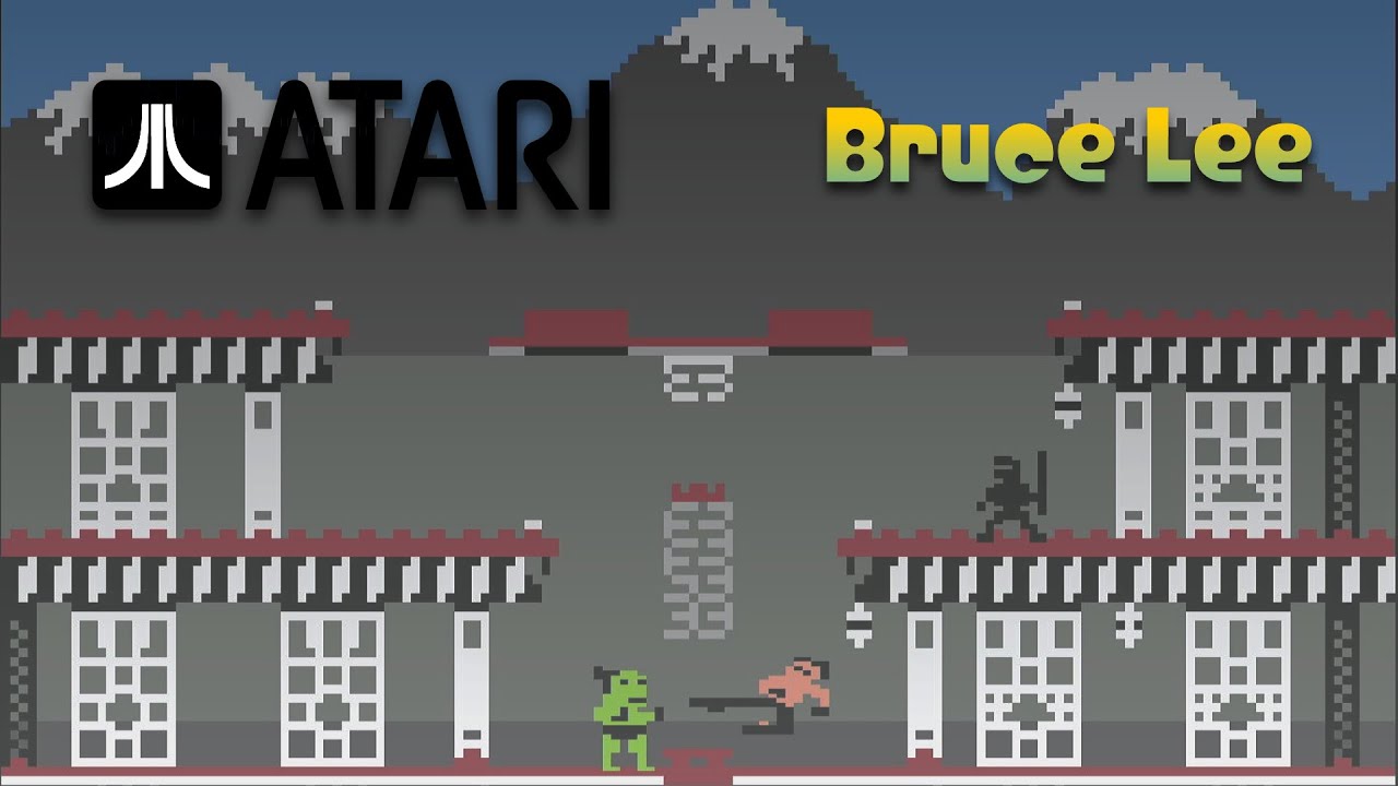 Bruce Lee 🕹 ATARI XL / XE Gameplay Playthrough Retro HD - YouTube