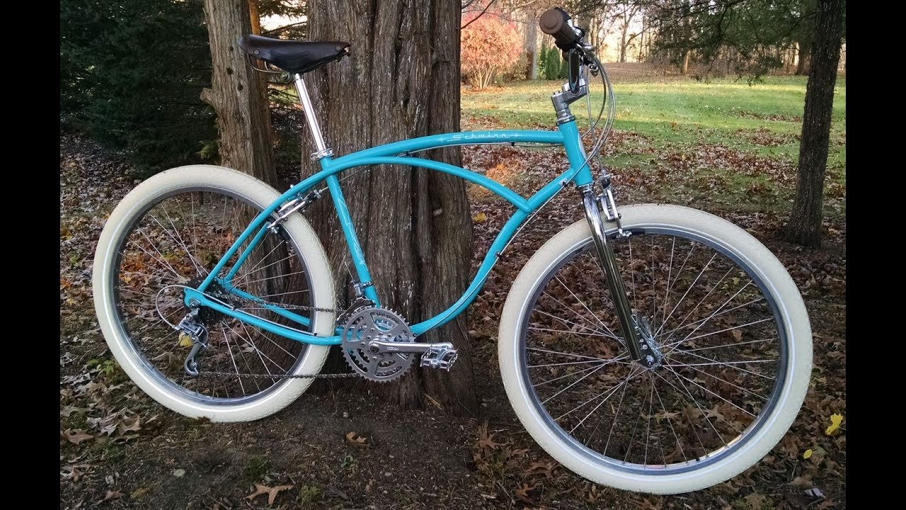 1995 Schwinn Urban Klunker American Strandie Cruiser - YouTube