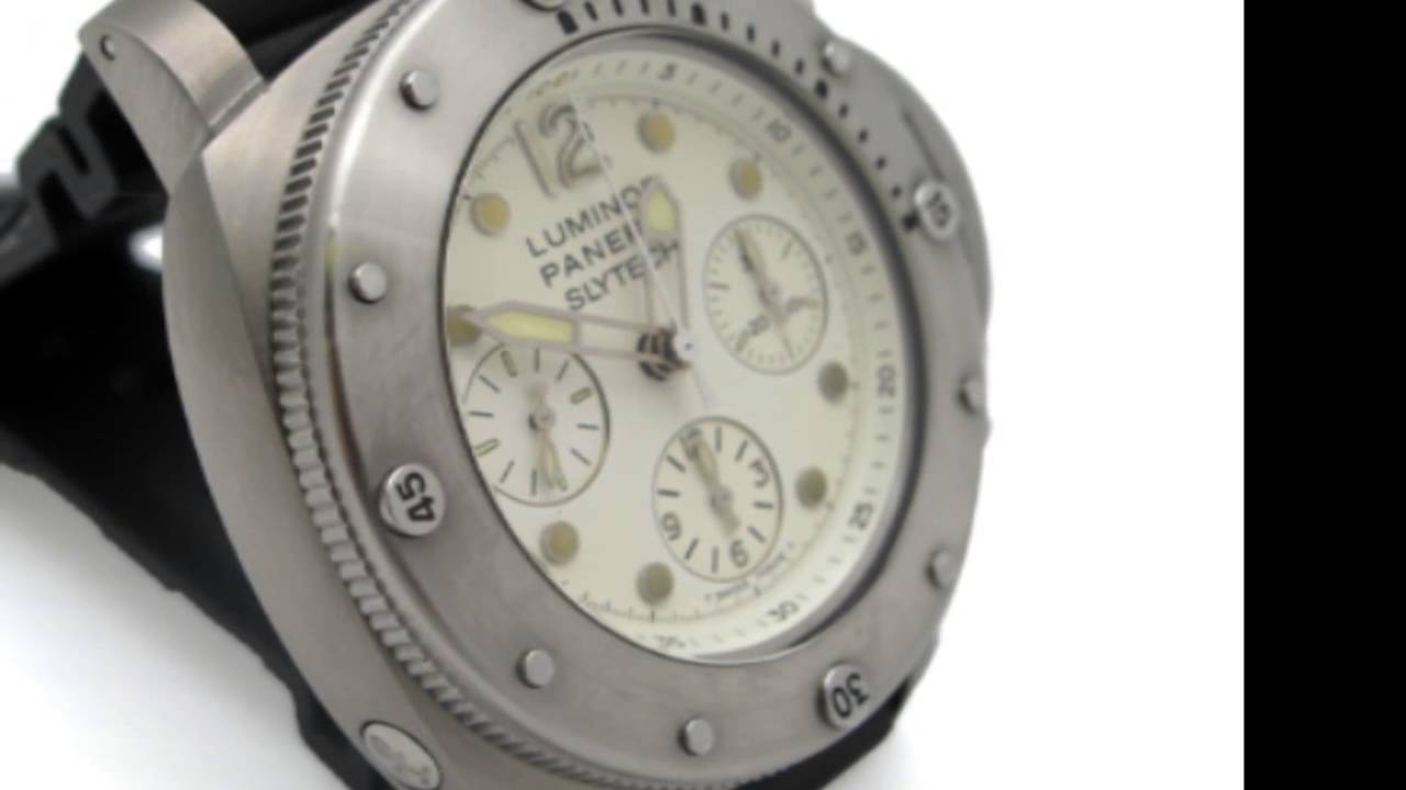 Panerai Luminor SLYTECH Special Edition for 2005 47mm Chronograph Ref ...