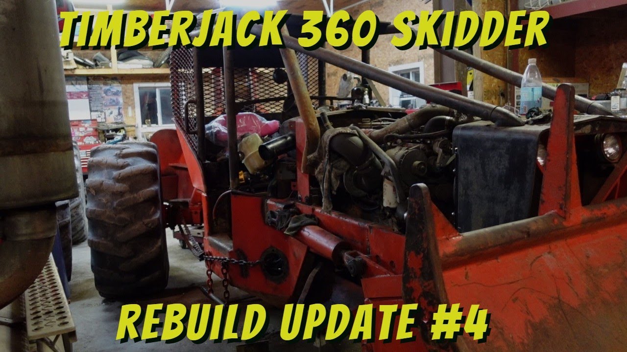 Timberjack 360 Skidder rebuild update #4 - YouTube