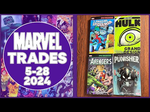 Marvel Books 5/28/24 | AMAZING SPIDER-MAN EPIC COLLECTION: BIG APPLE BATTLEGROUND  | AVENGERS EPIC 1