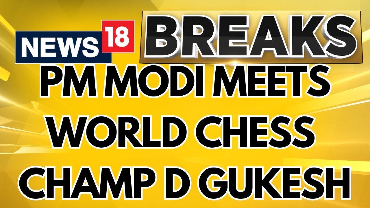 PM Narendra Modi Meets Youngest Chess World Champion D.Gukesh, Shares ...