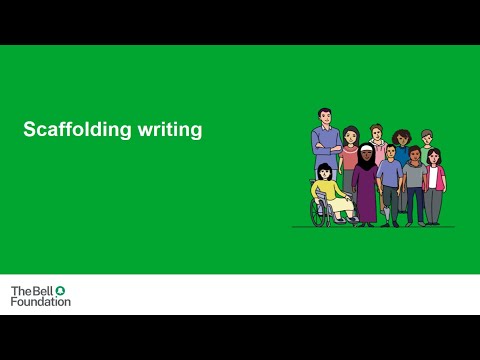 Scaffolding writing - YouTube