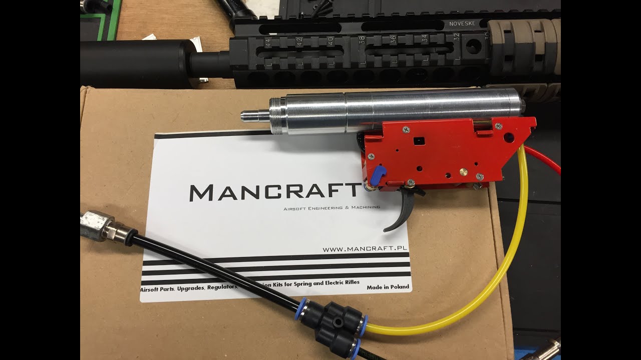 Bingo Airsoftworks Mancraft PDiK HPA Engine Review - YouTube