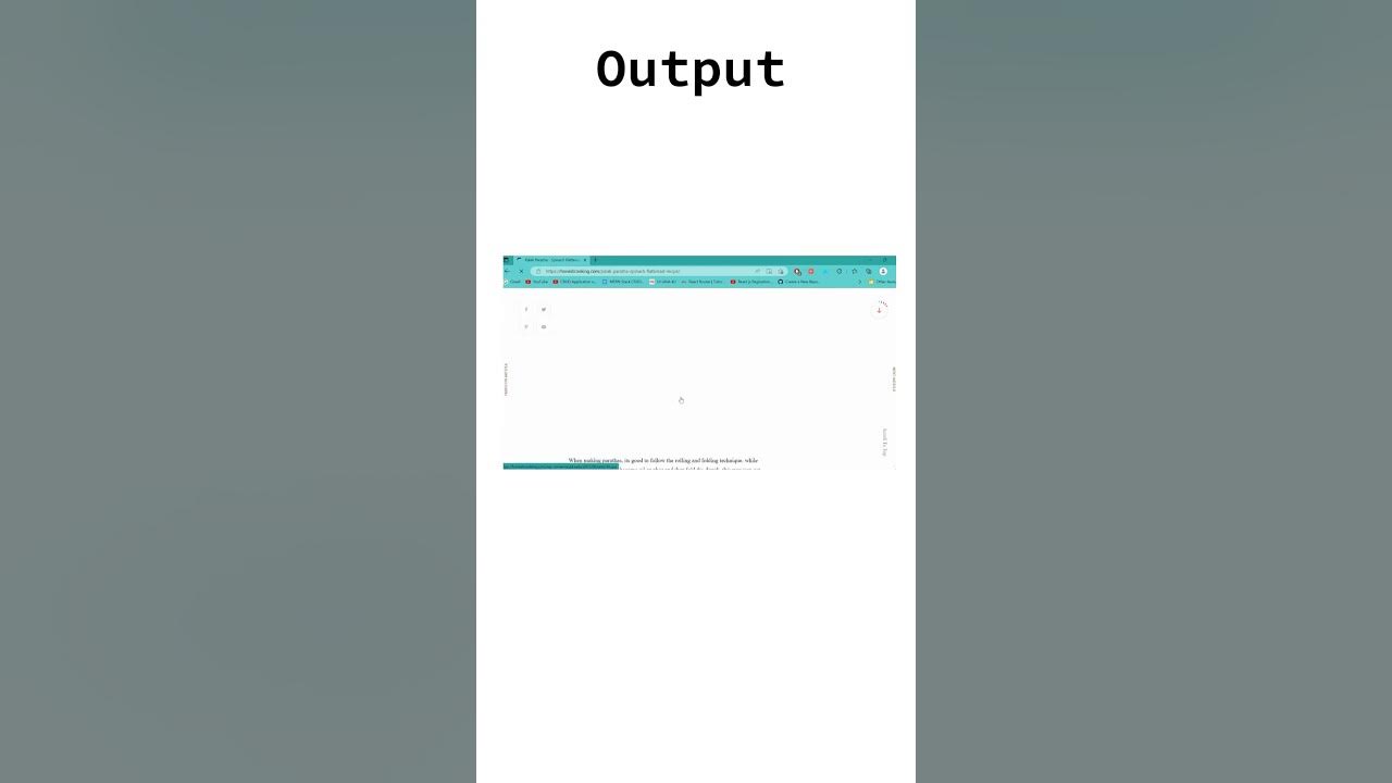 Food Recipe App Using Html Andjavascript Shorts Trending Instagram New Coding Programming